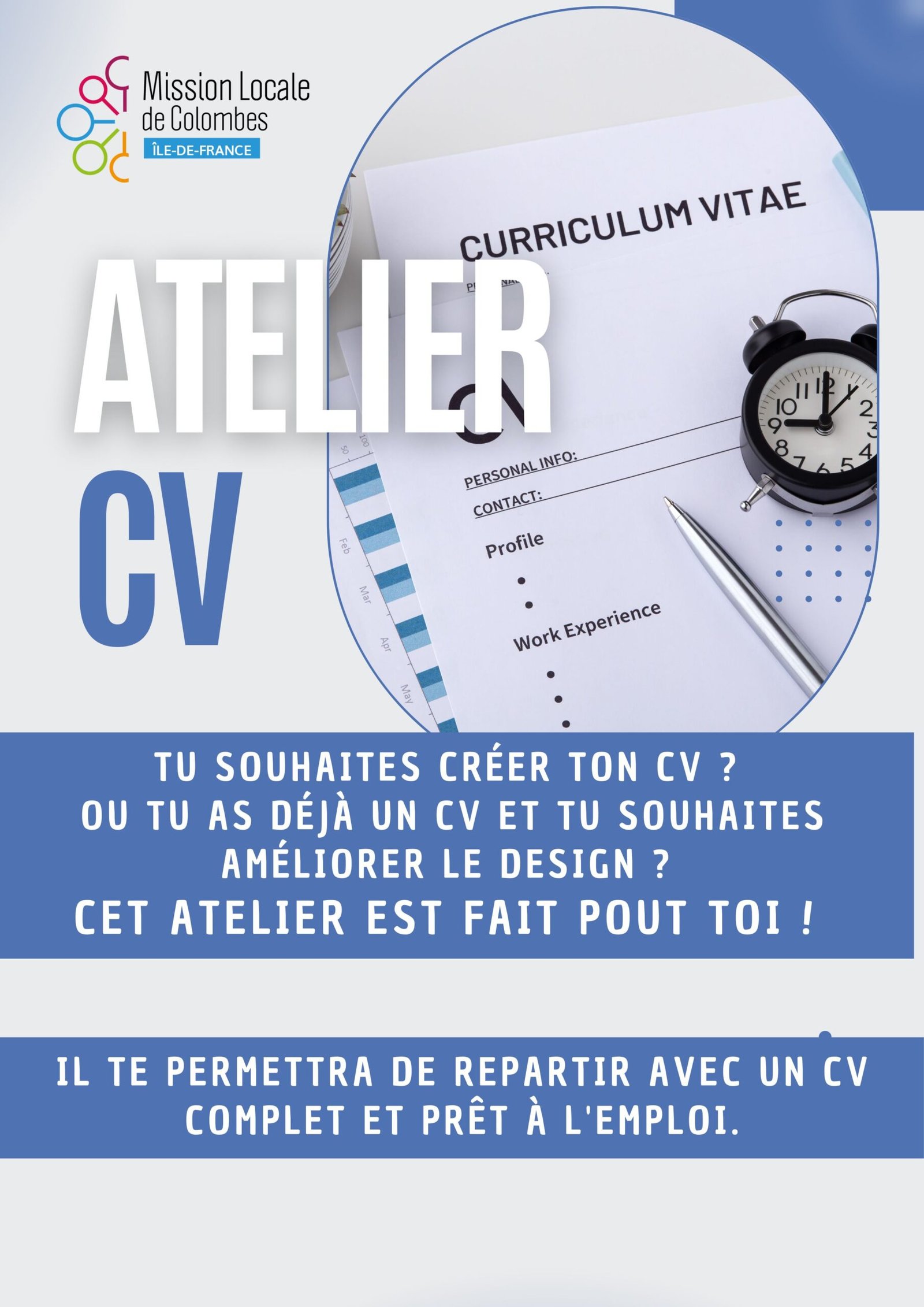 Ateliers CV – Mission Locale de Colombes